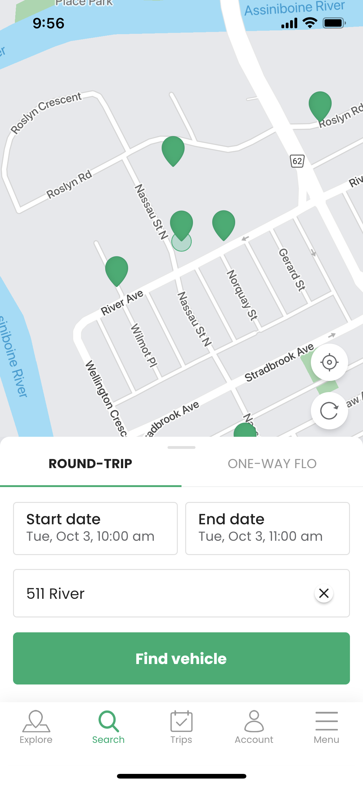 How To Use the Booking Grid: An App Tutorial - Peg City Car Co-op